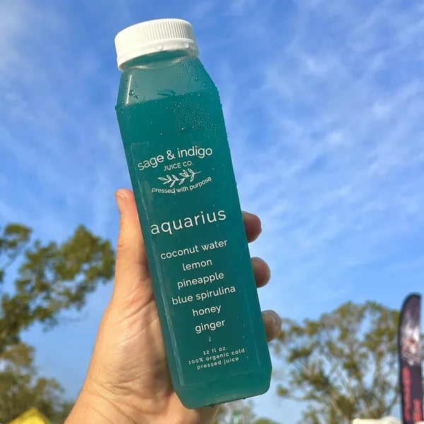 AQUARIUS – Sage and Indigo Juice Co