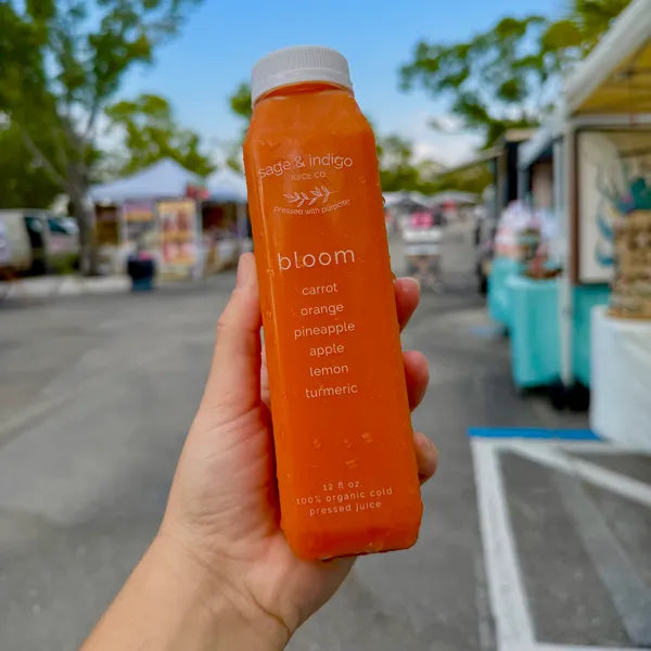 BLOOM – Sage and Indigo Juice Co